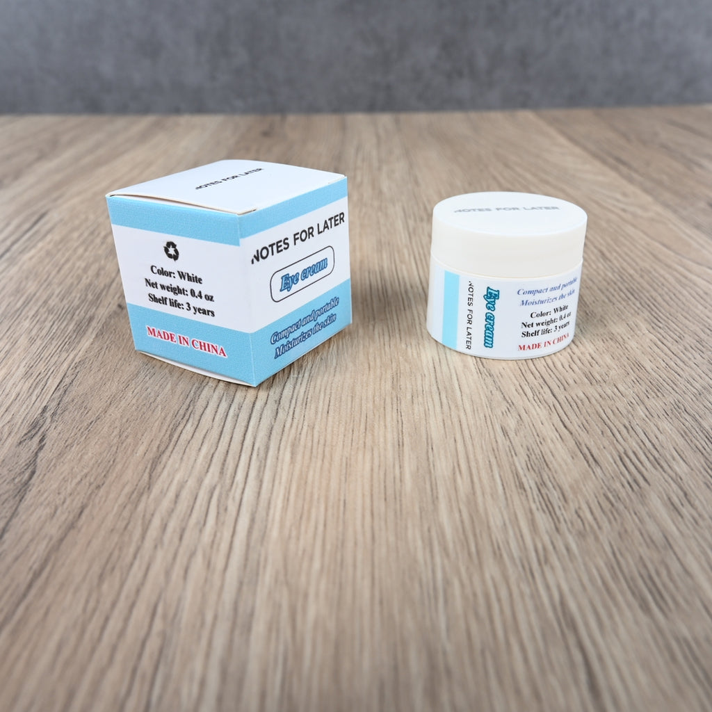 NOTES FOR LATER Brightening & Anti-Aging Eye Cream Hyaluronic Acid & V ...