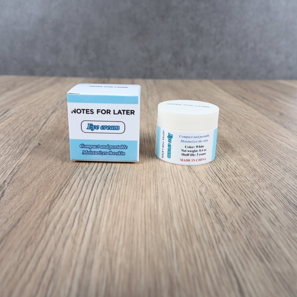 NOTES FOR LATER Brightening & Anti-Aging Eye Cream Hyaluronic Acid & V ...