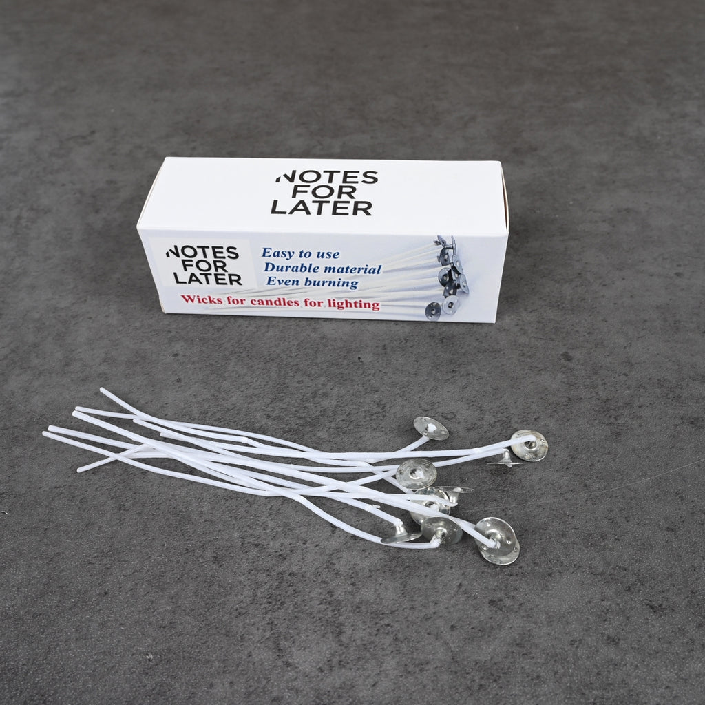 NOTES FOR LATER Premium Candle Wicks for Candle Making High-Quality DI ...